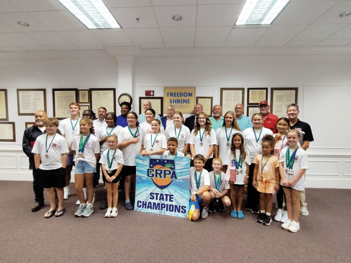Board of Commissioners Summer Sports recognition – The Baxley News-Banner